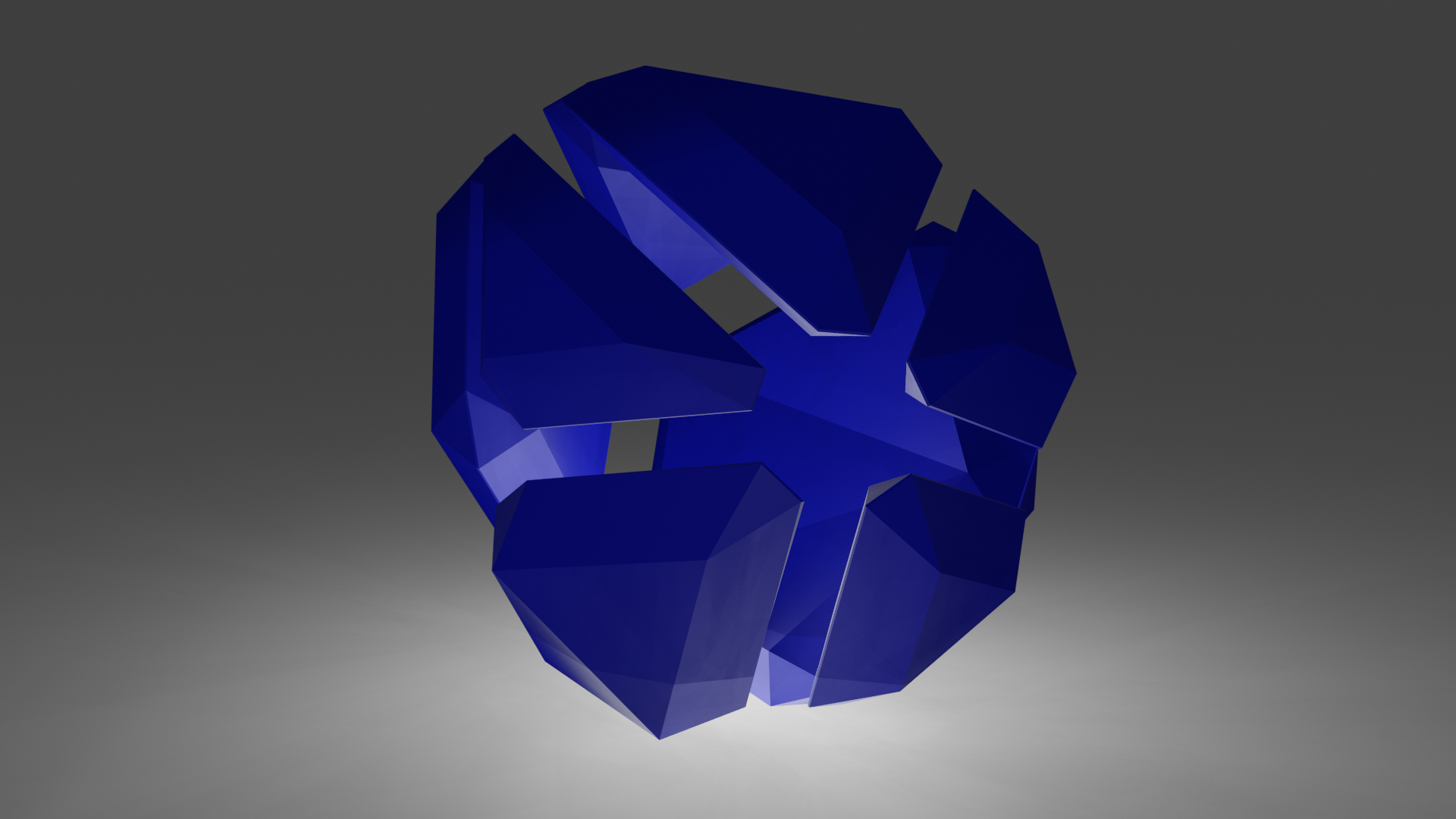 Abstract Floating Stone Shell 3D - TurboSquid 2029701