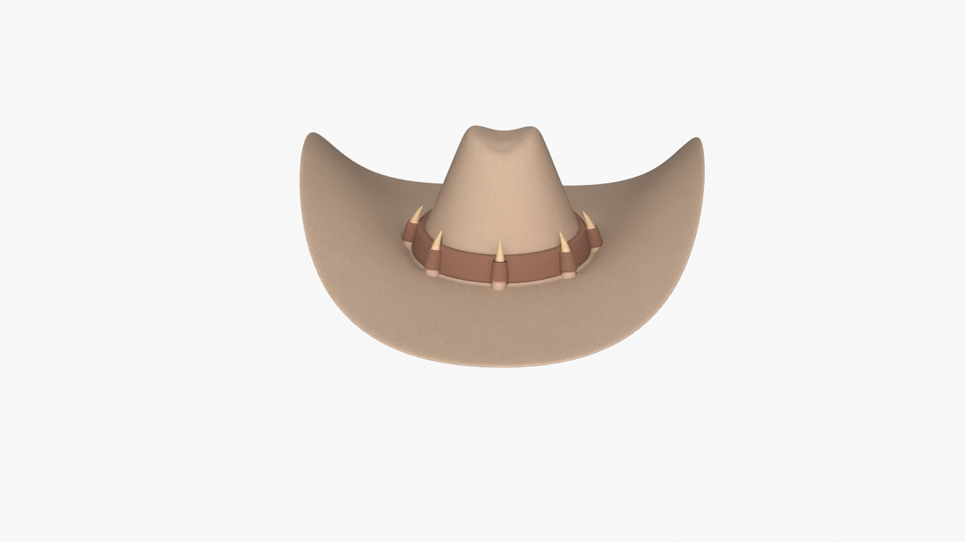 Cartoon Cowboy Hat With Teeth 3D - TurboSquid 2241386