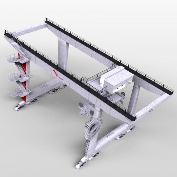 3d industrial cargo tower