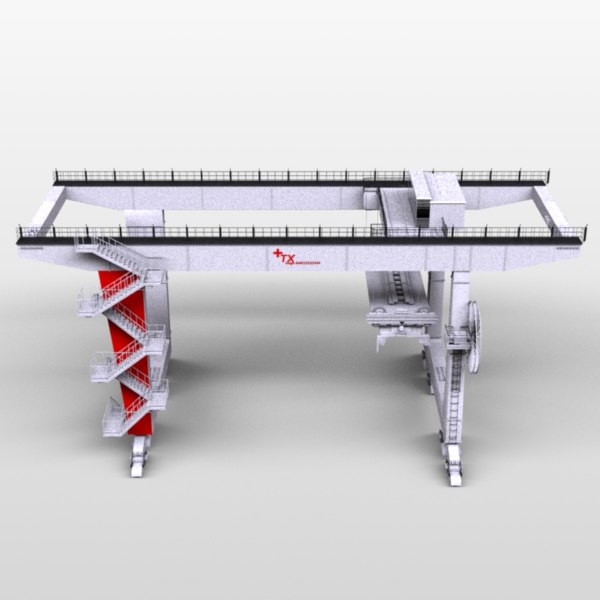 3d industrial cargo tower