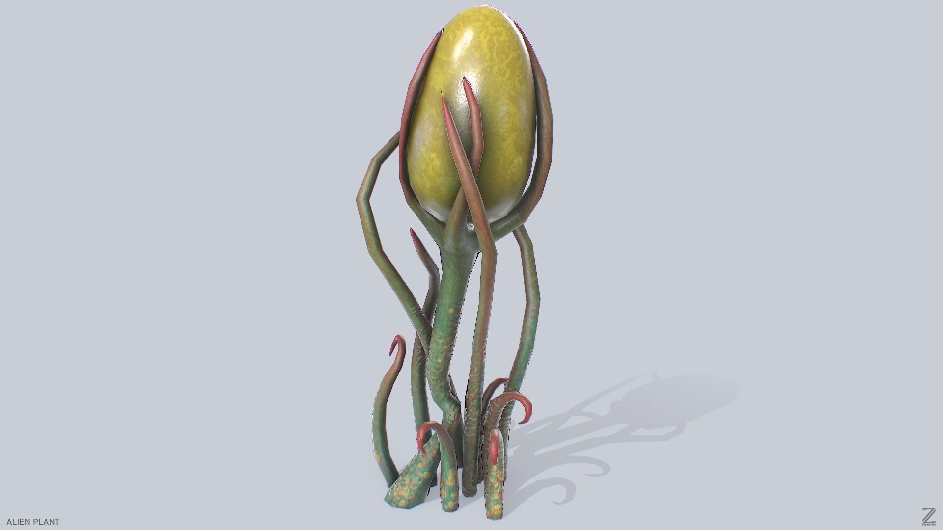 Alien Plant 3D Model - TurboSquid 2234130