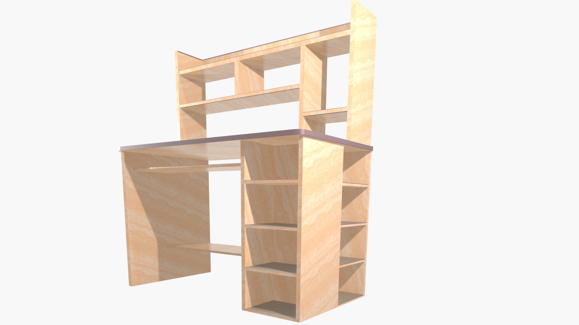 Desk Model - TurboSquid 1950881