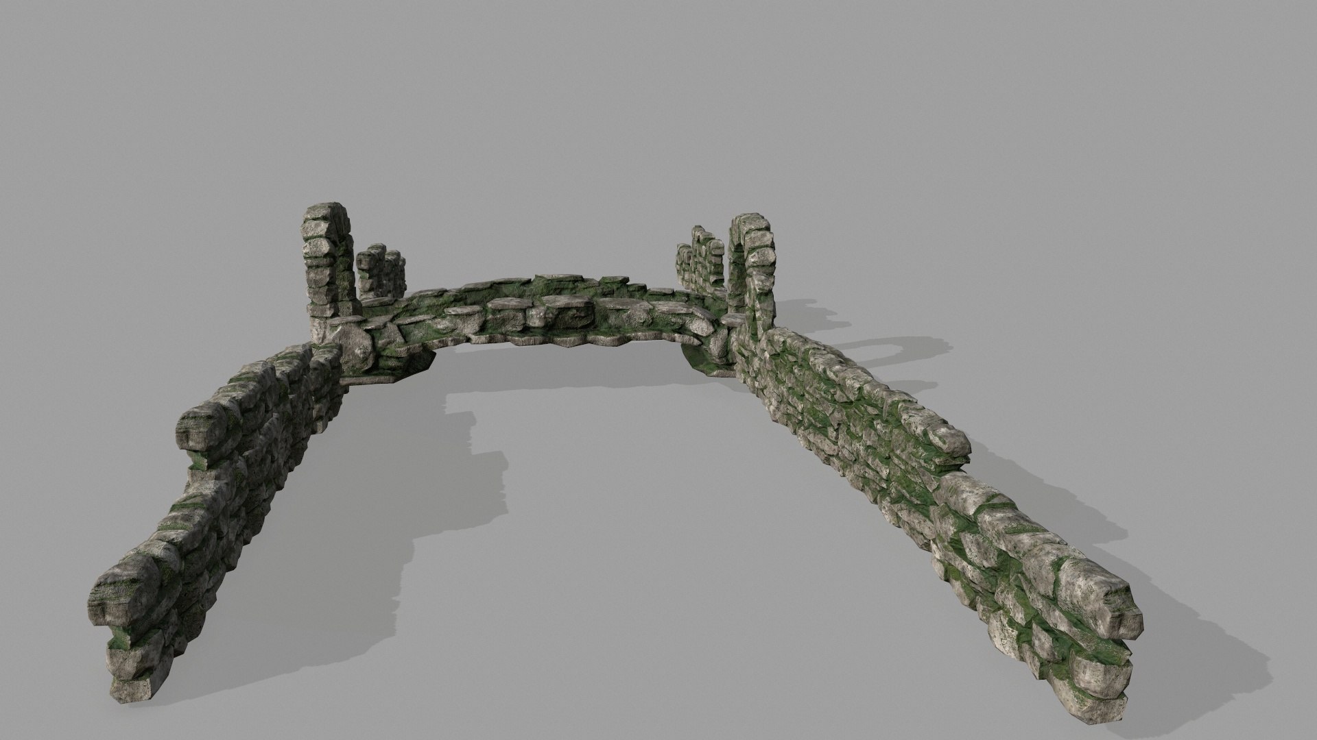 Wall Door Bridge 3D Model - TurboSquid 1327388