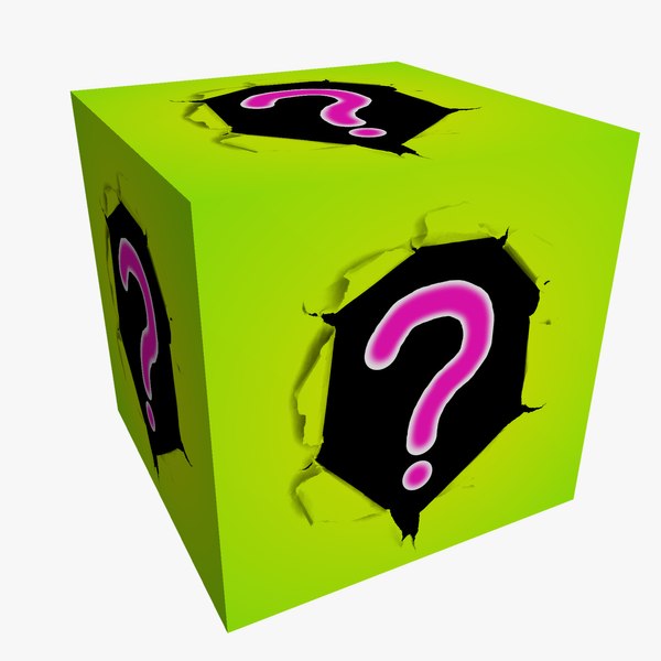 3D Mystery box model - TurboSquid 1871049