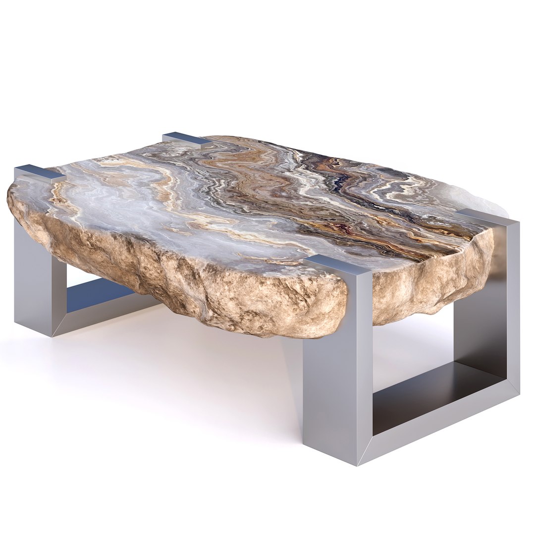 Rock Wooden Tables Model - TurboSquid 2026316