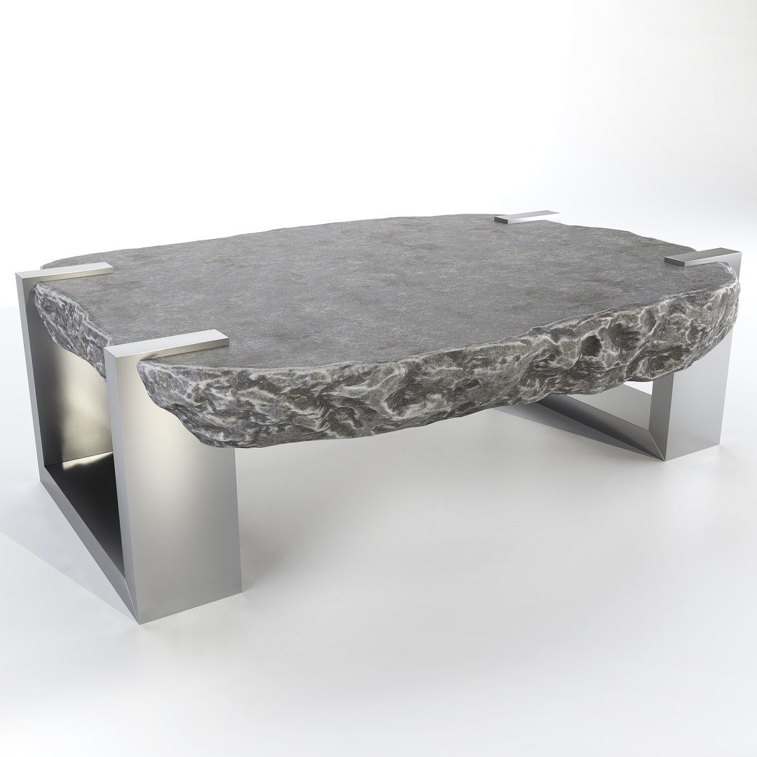 Rock Wooden Tables Model - TurboSquid 2026316