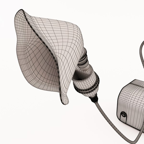 inhalation therapy hose 3d model