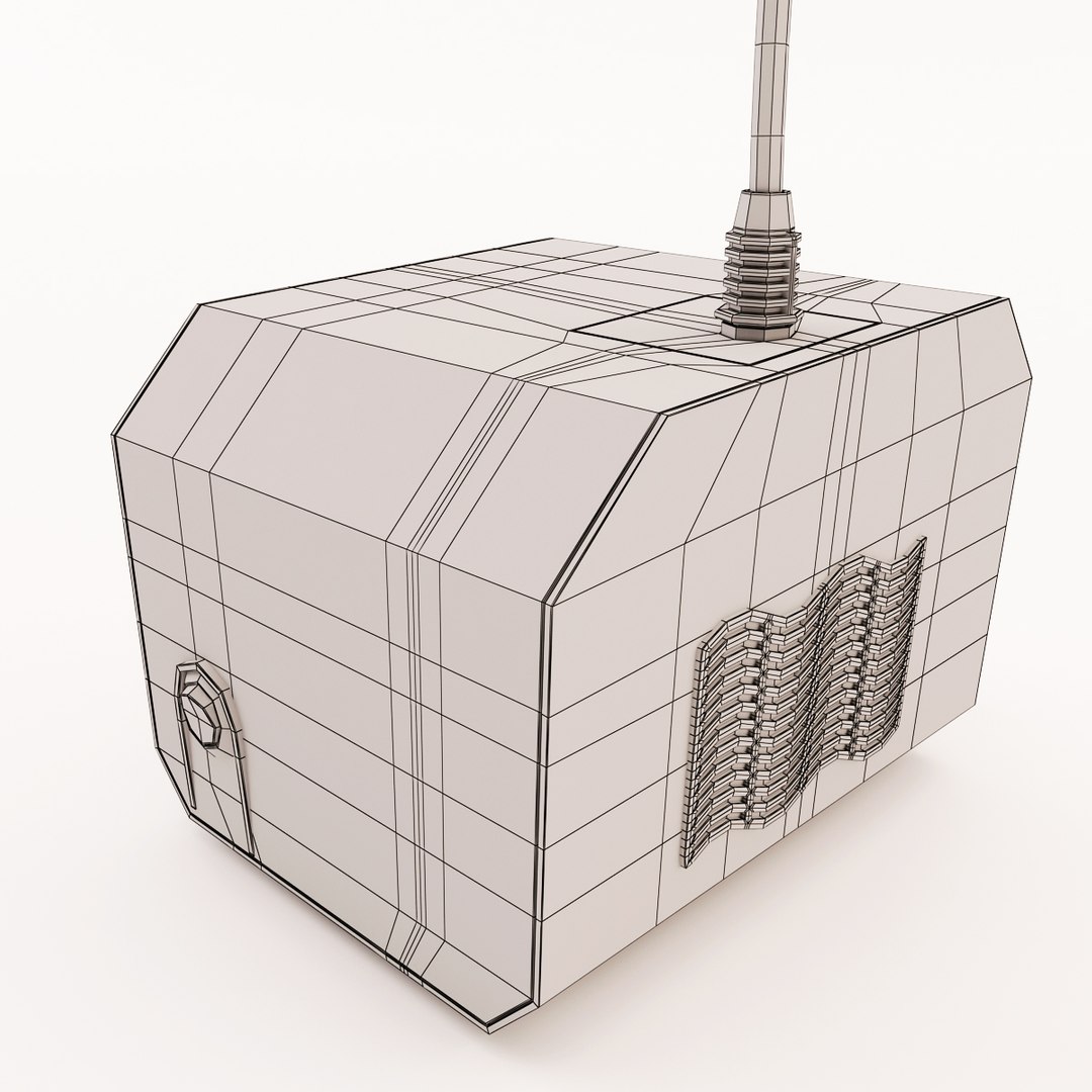 Inhalation Therapy Hose 3d Model