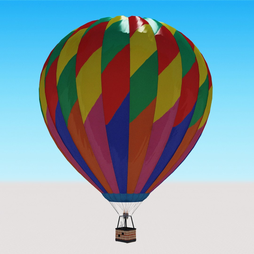 3d Model Zeppelin Air Balloon