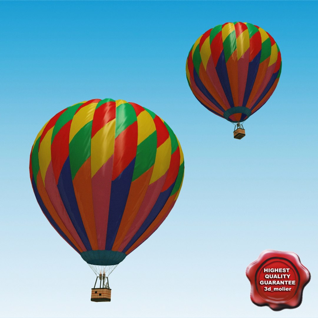 3d Model Zeppelin Air Balloon