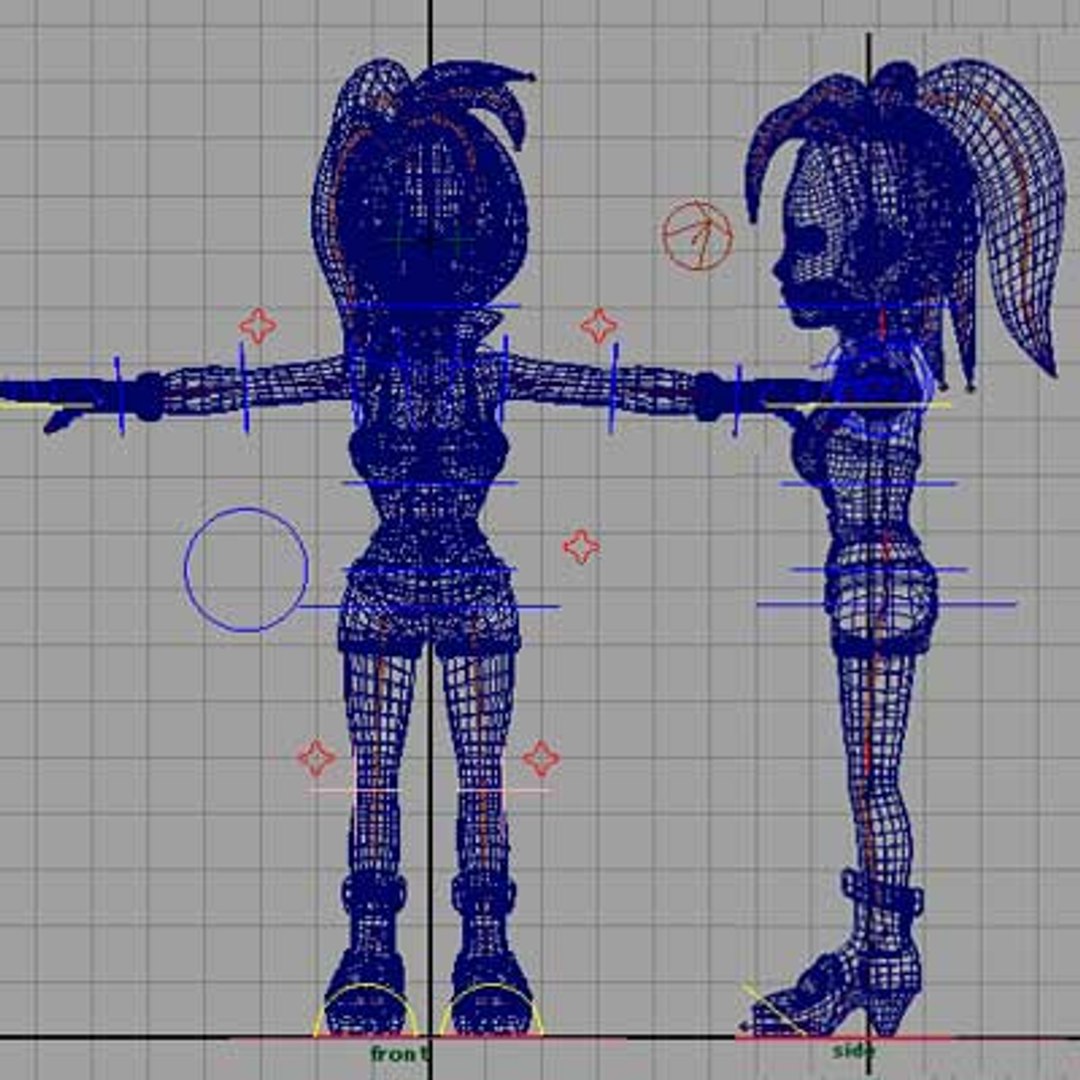 dodge character 3d model