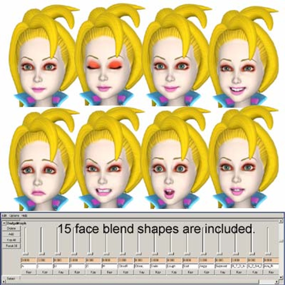 dodge character 3d model