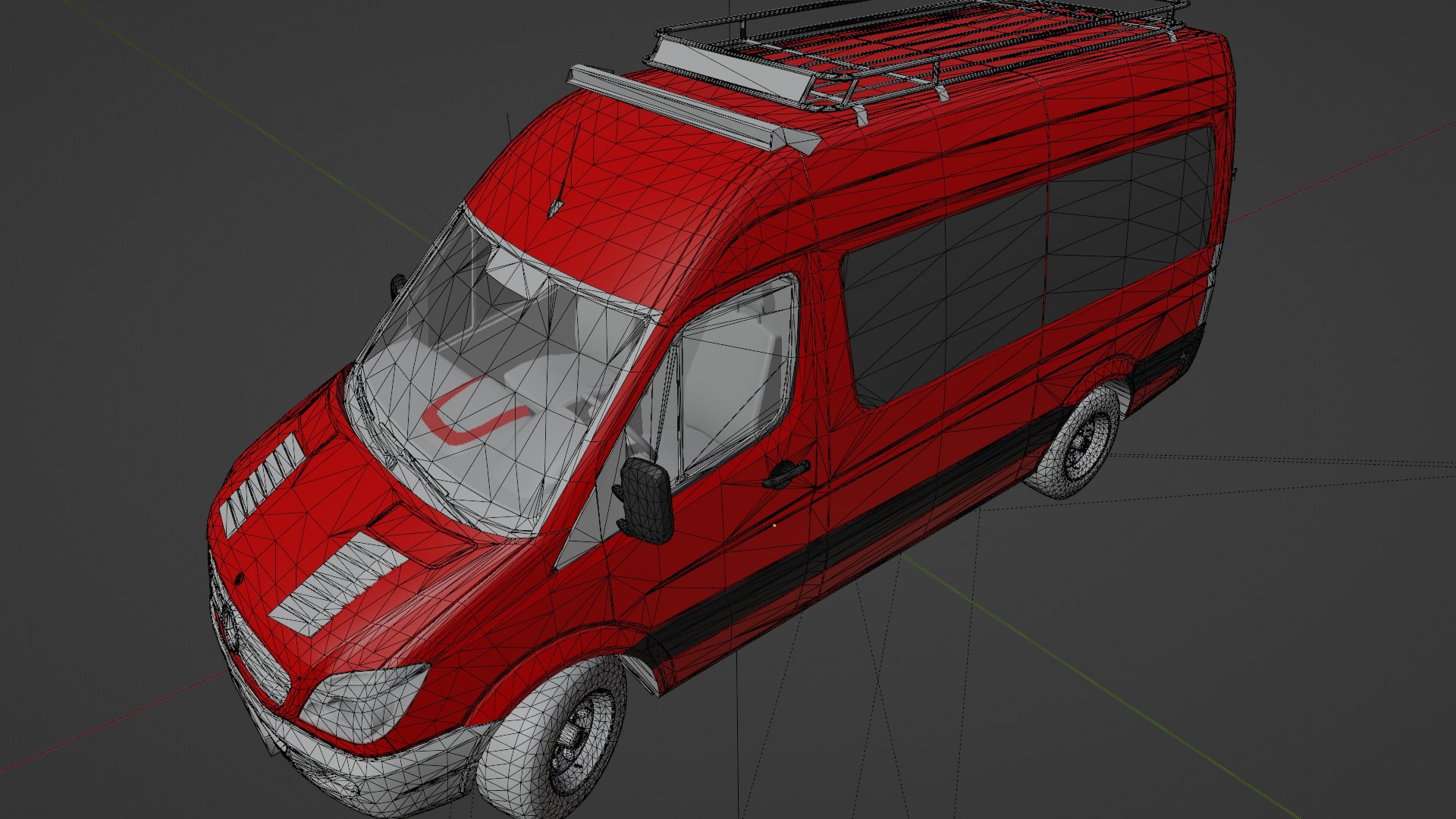 3D Mercedes Benz Sprinter - TurboSquid 2168778