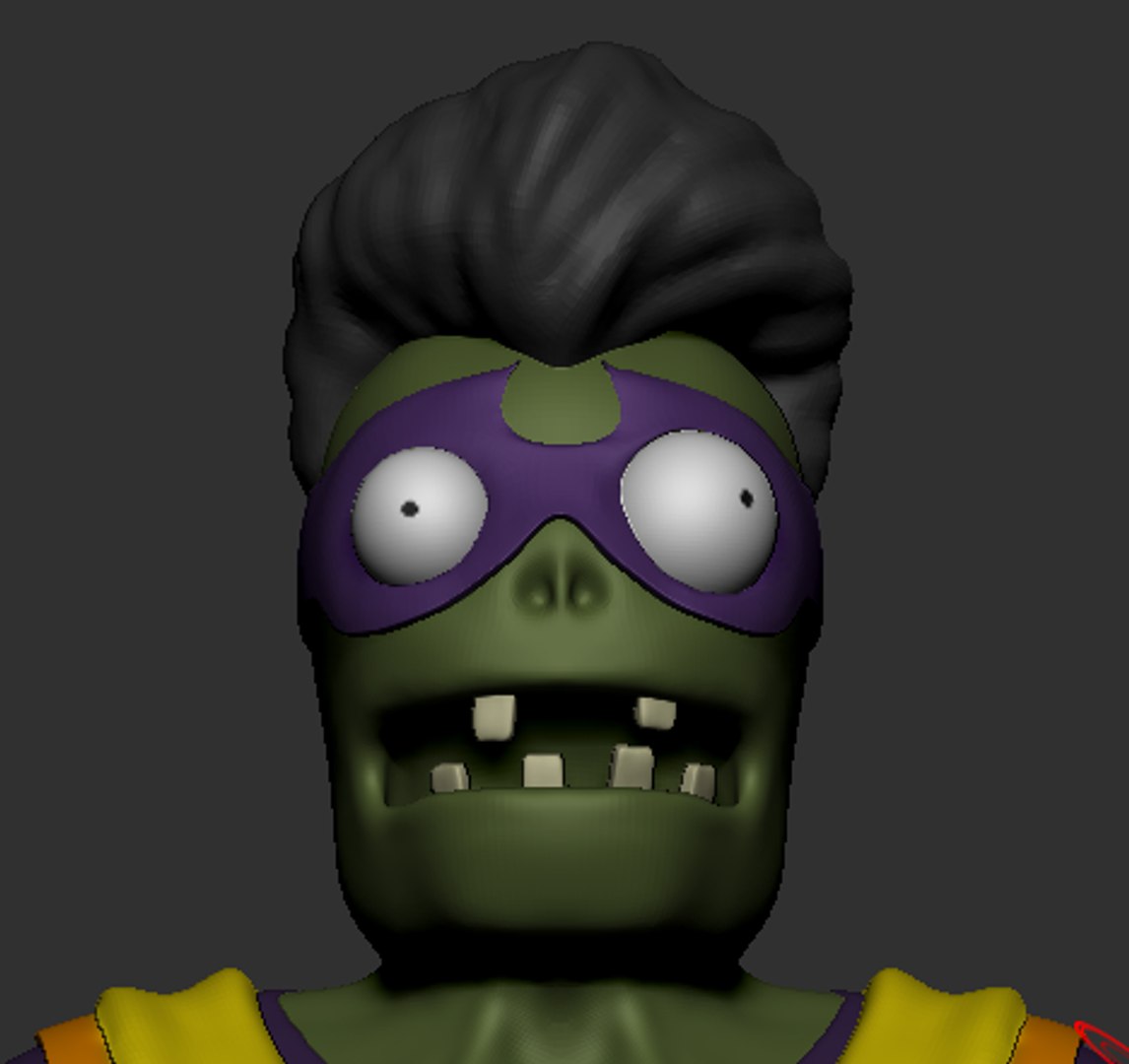 Zombie - Polys Zbrush 3D Model - TurboSquid 1257731