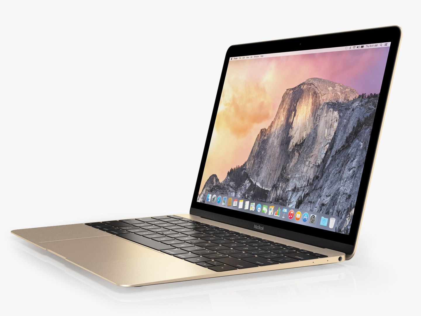 new macbook 12-inch 2015 3d model