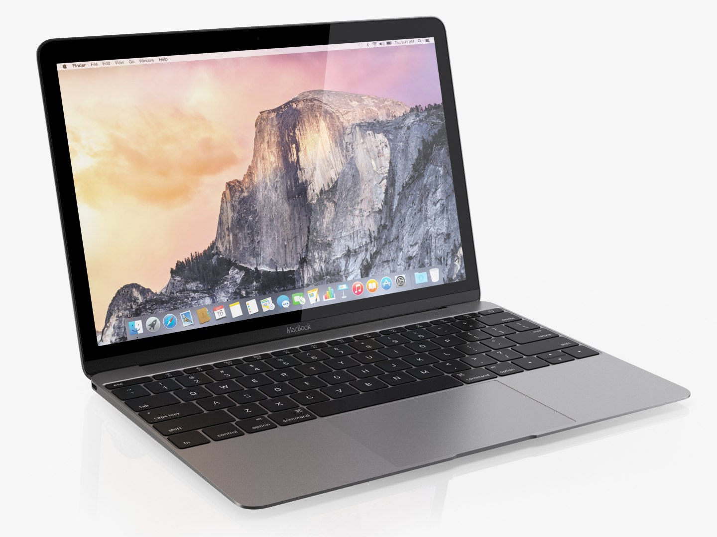 New Macbook 12-inch 2015 3d Model