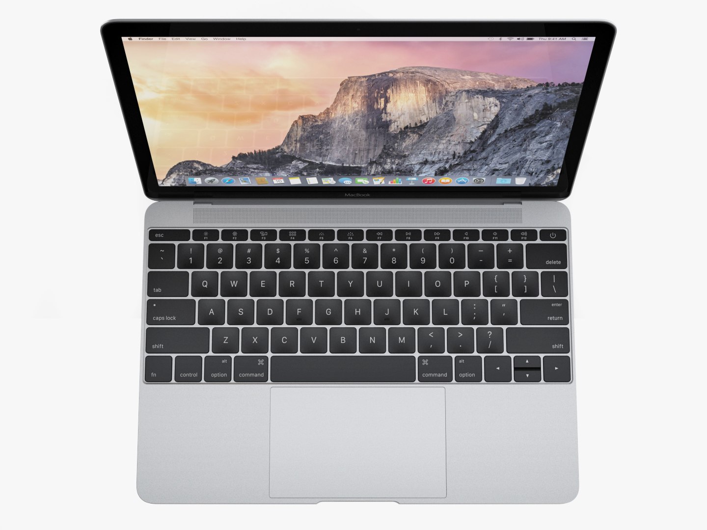 New Macbook 12-inch 2015 3d Model