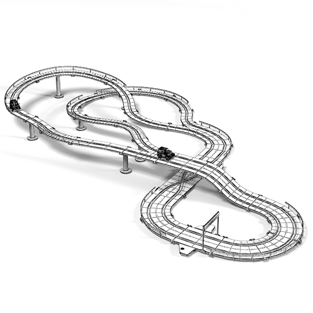 3d Speed Race Track