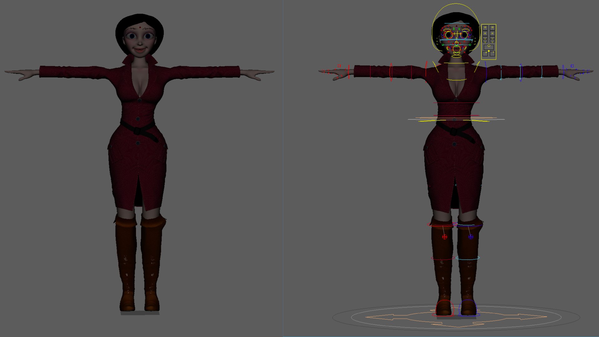 Stylized Ethnic Rigs - Indian 3D - TurboSquid 2017203