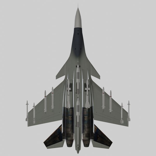 Sukhoi su-30 3D model - TurboSquid 1705973