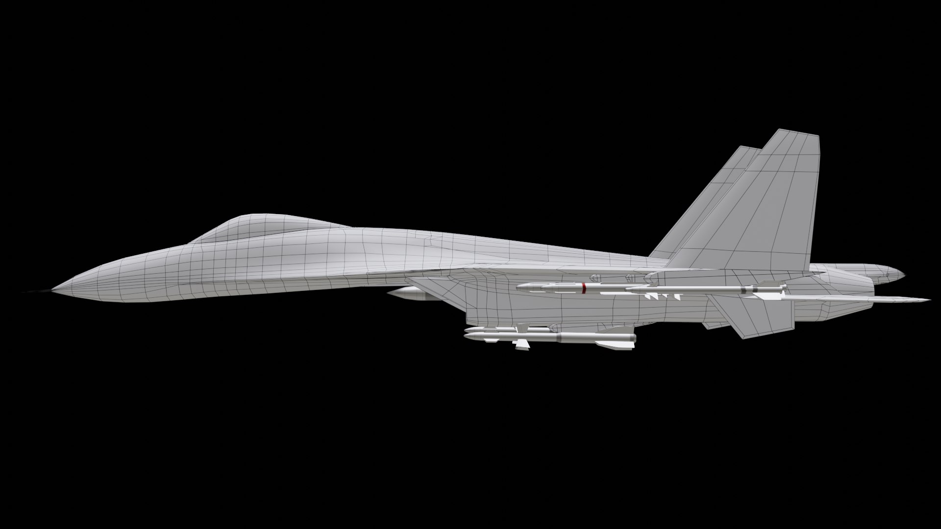 Sukhoi Su-30 3D Model - TurboSquid 1705973