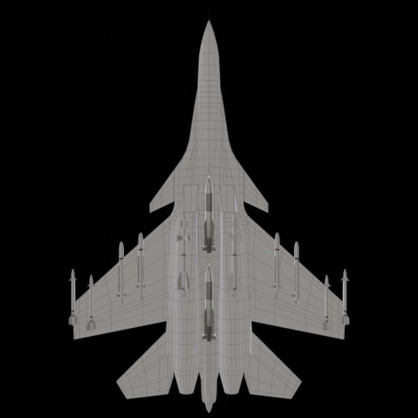 Sukhoi su-30 3D model - TurboSquid 1705973