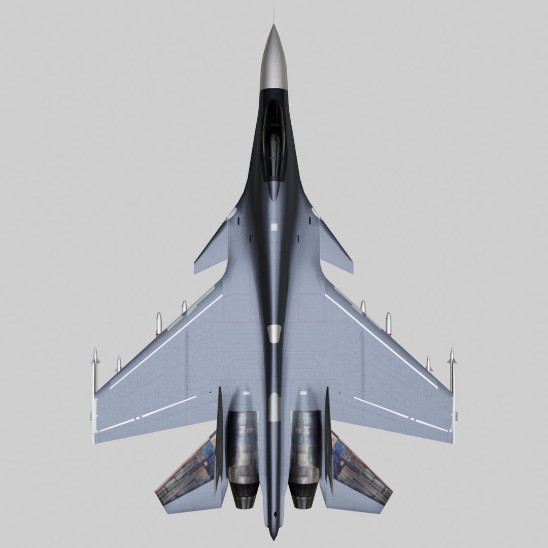 Sukhoi Su-30 3D Model - TurboSquid 1705973