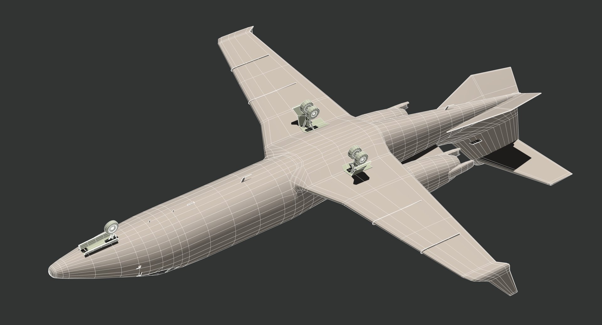 3D Model Bombardier Learjet 60 Faa - TurboSquid 1665888
