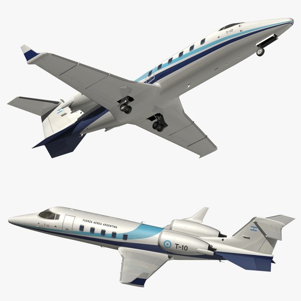 3D model bombardier learjet 60 faa - TurboSquid 1665888