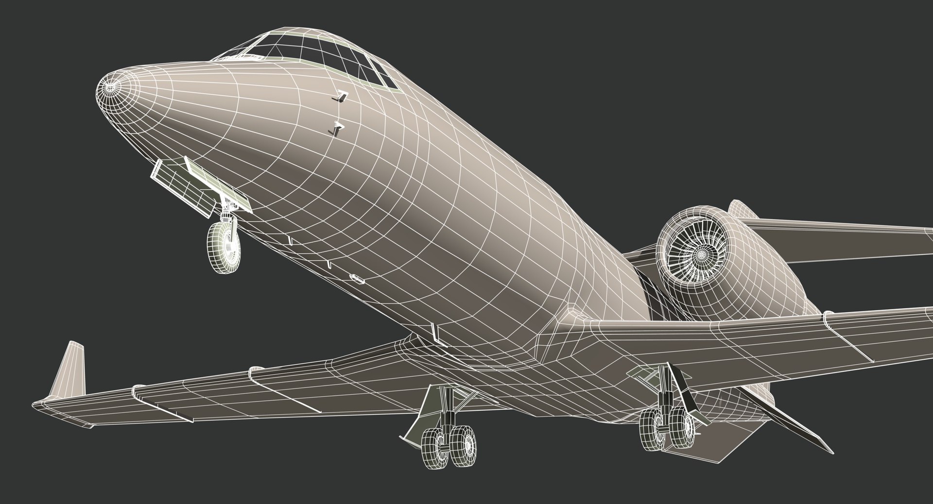 3D Model Bombardier Learjet 60 Faa - TurboSquid 1665888