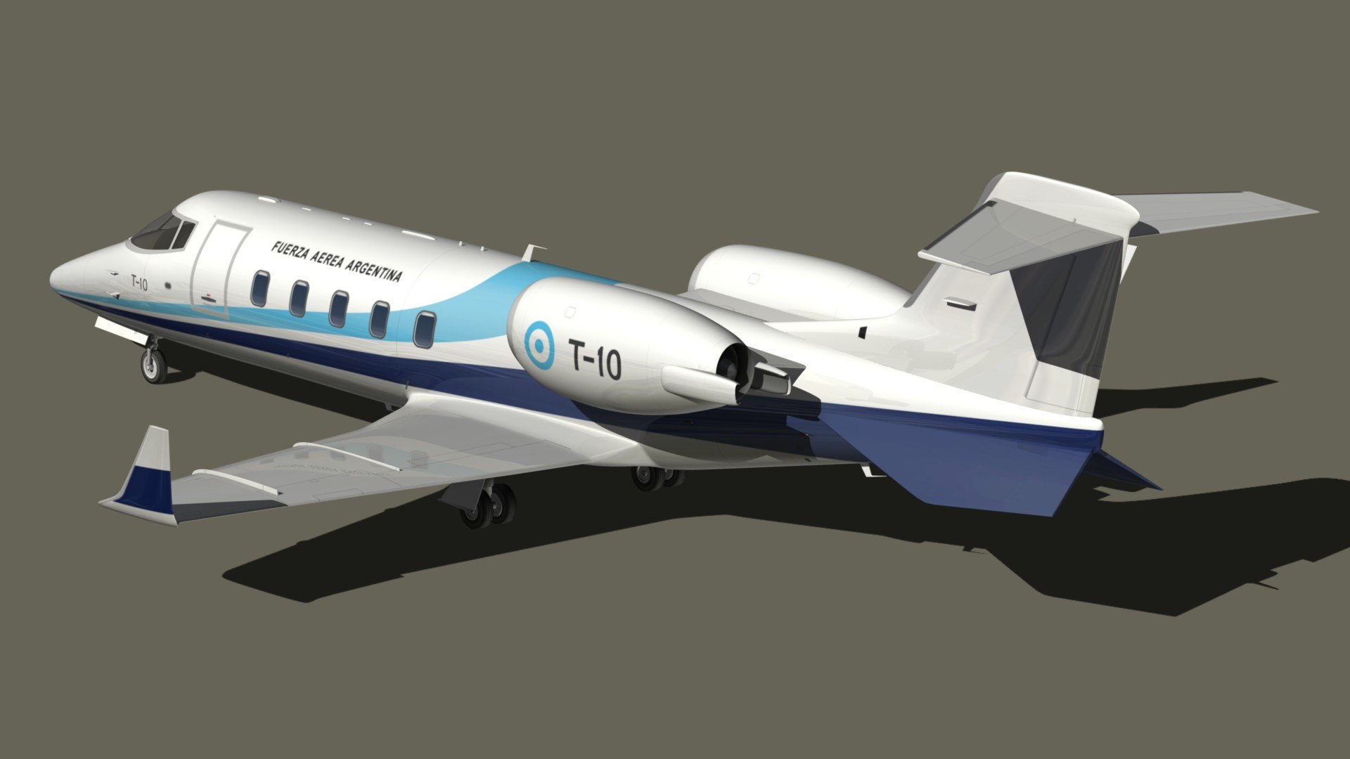 3D Model Bombardier Learjet 60 Faa - TurboSquid 1665888