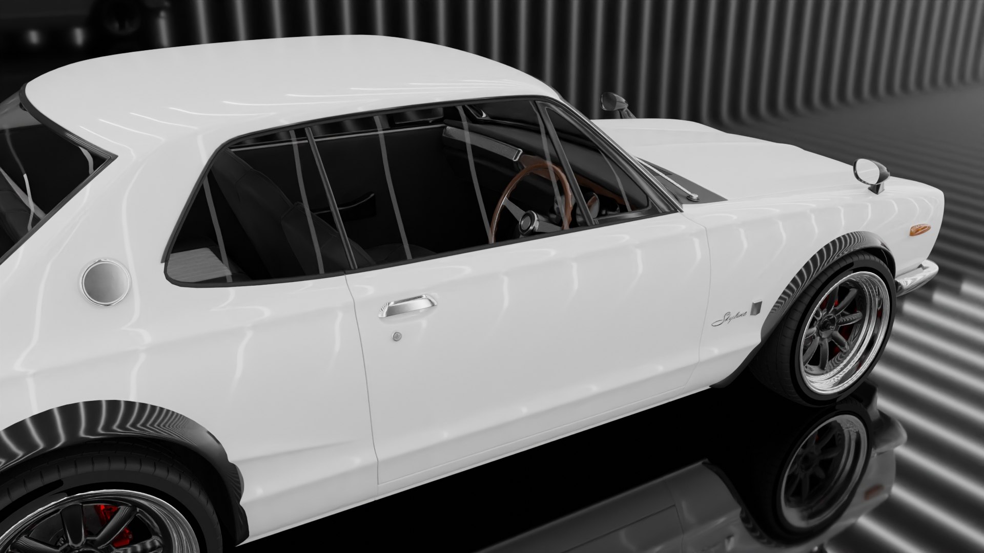 Nissan-skyline-1968 3D - TurboSquid 1812523