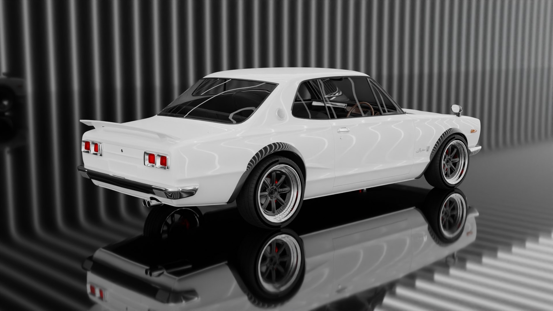 Nissan-skyline-1968 3D - TurboSquid 1812523
