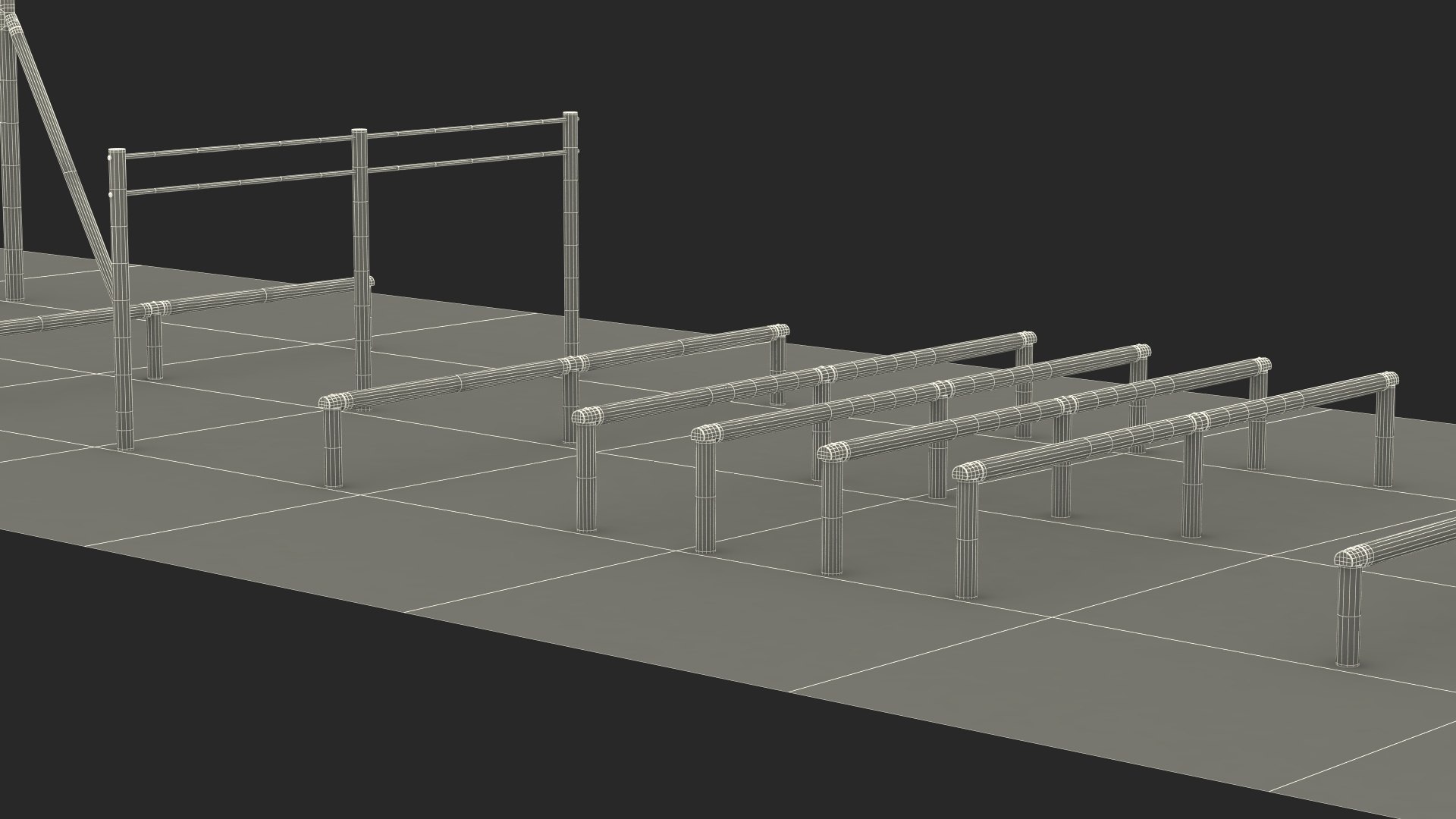 Military Obstacle Course Old Fur 3D - TurboSquid 2234703