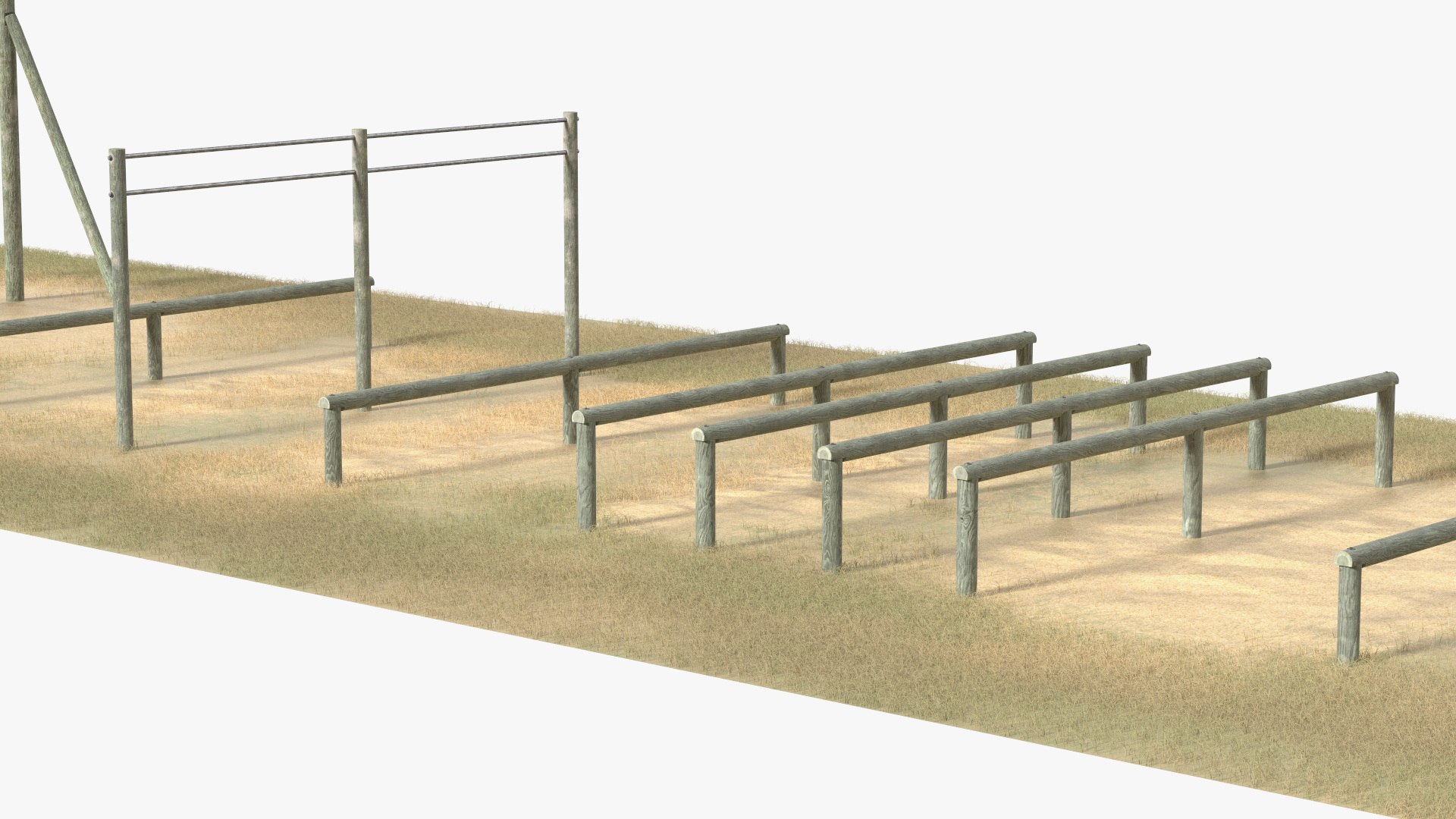 Military Obstacle Course Old Fur 3D - TurboSquid 2234703