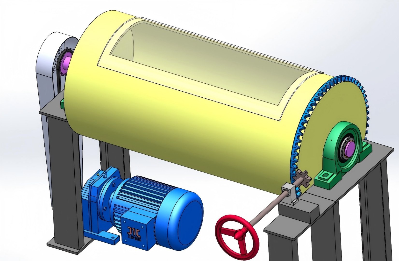 3D Model Rotary Mixer - TurboSquid 2444384
