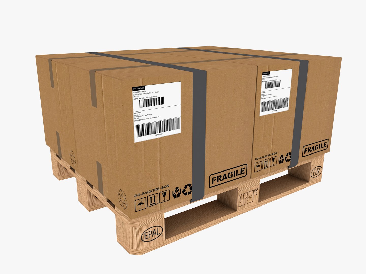 Pallet Jack And Racking 3D Model - TurboSquid 2426206