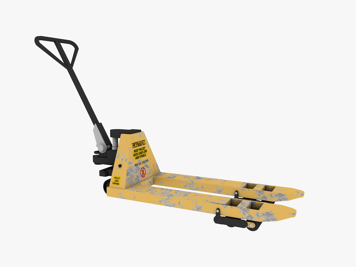 Pallet Jack And Racking 3D Model - TurboSquid 2426206