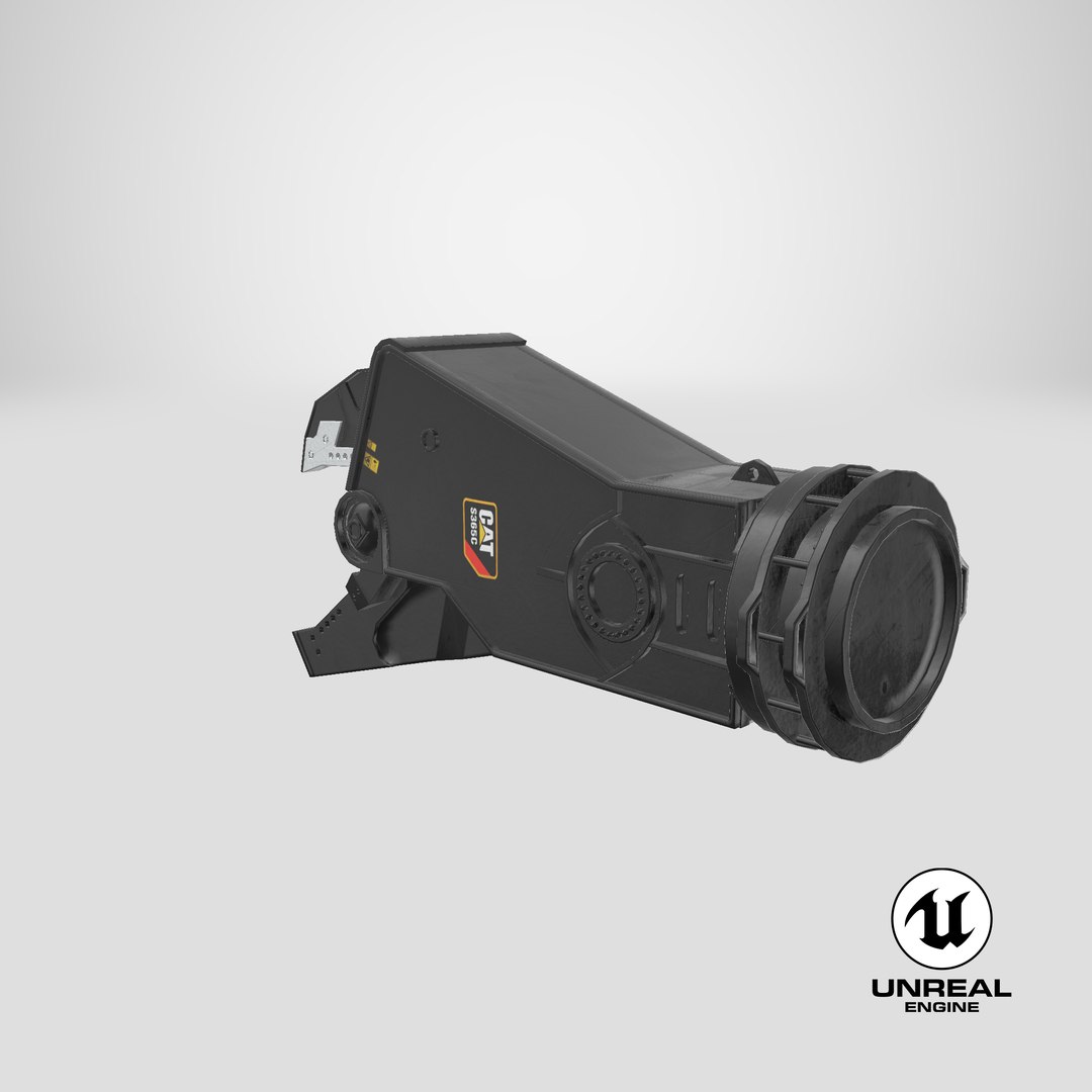 3d mobile scrap demolition shears