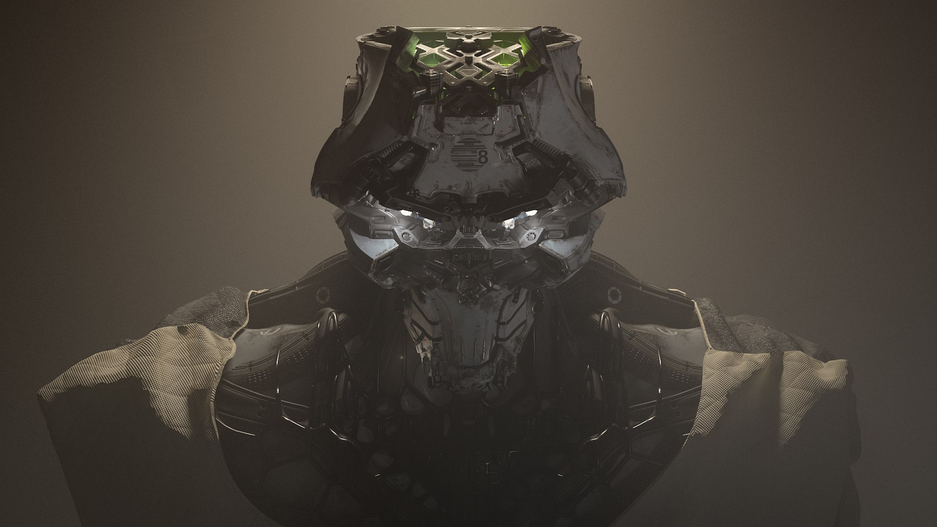 Orion Character Bust 3D Model - TurboSquid 1411171