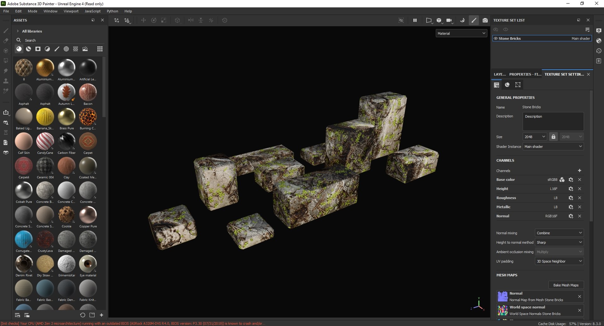 Stone Bricks 3D Model - TurboSquid 2118689