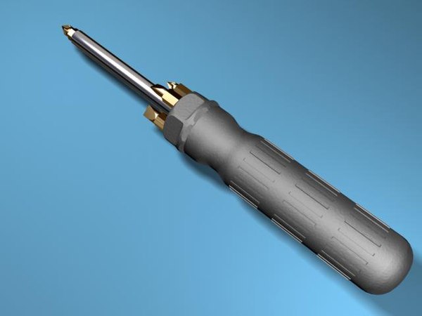 3d industrial instrument model