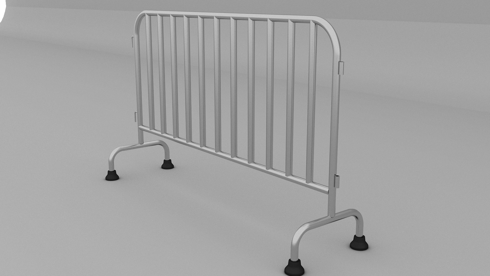 Road Blockade Model - TurboSquid 1537387