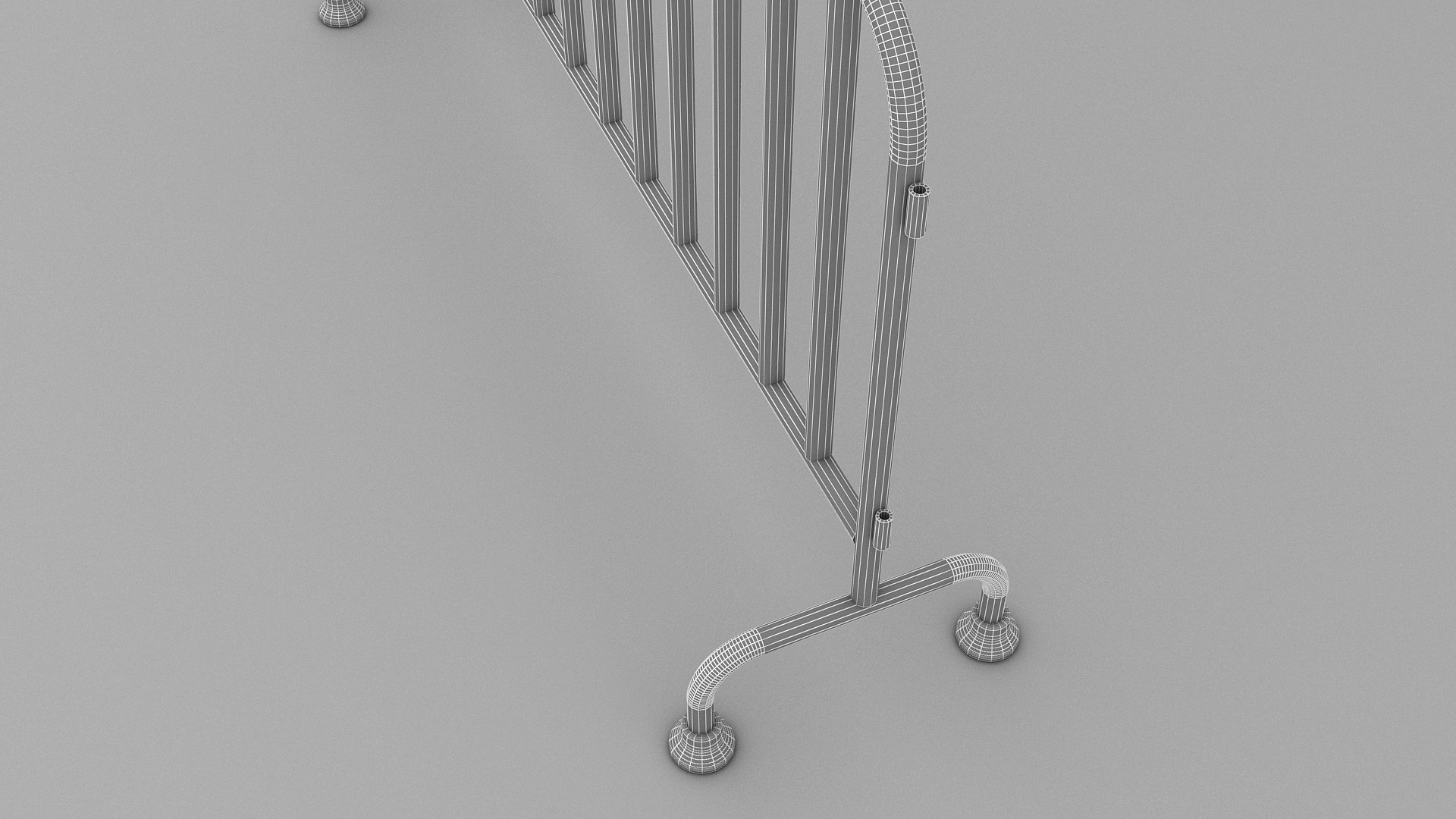 Road Blockade Model - TurboSquid 1537387