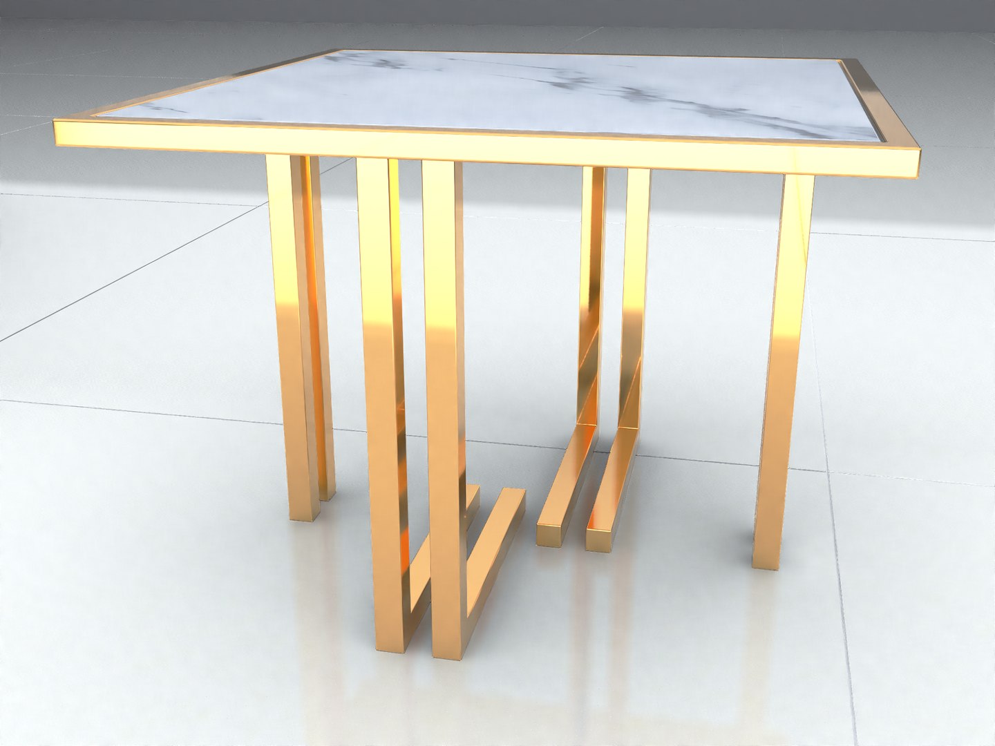 Modelo Mesa 8 Patas 3D Model - TurboSquid 1983208