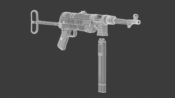 3D MP 40 model - TurboSquid 1810594
