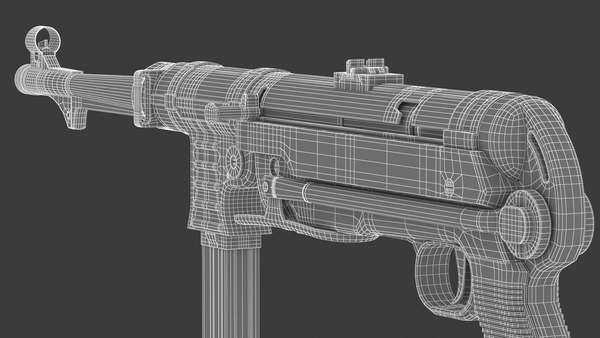 3D MP 40 model - TurboSquid 1810594