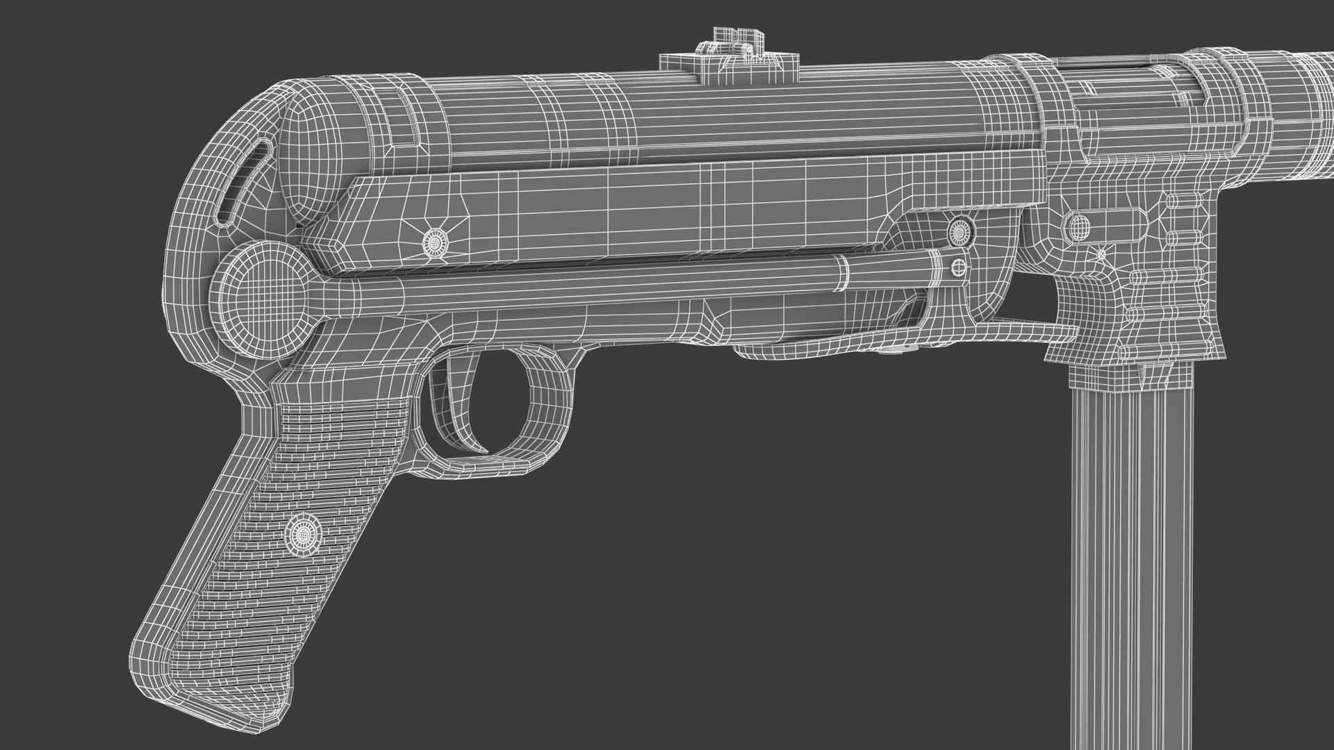 3D MP 40 model - TurboSquid 1810594