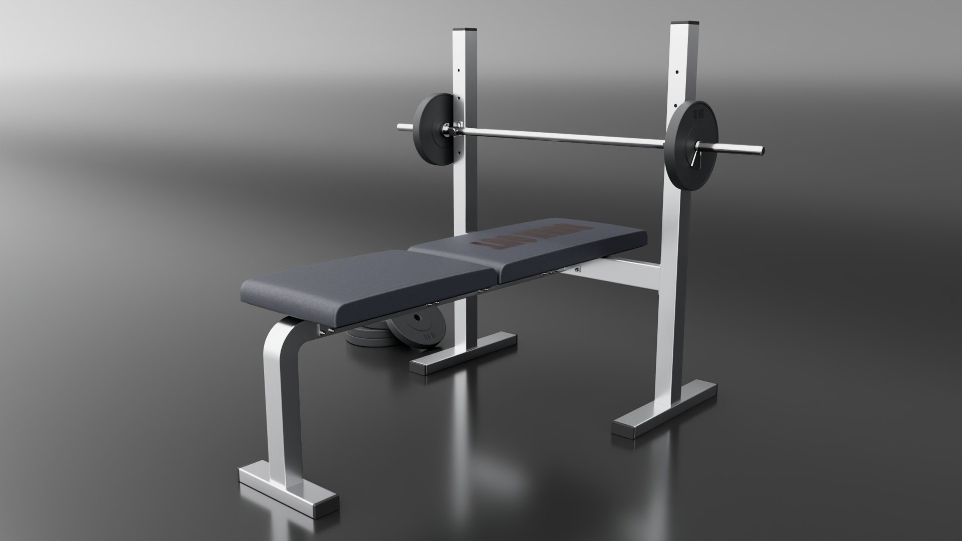 3D Bench Press - TurboSquid 2350845