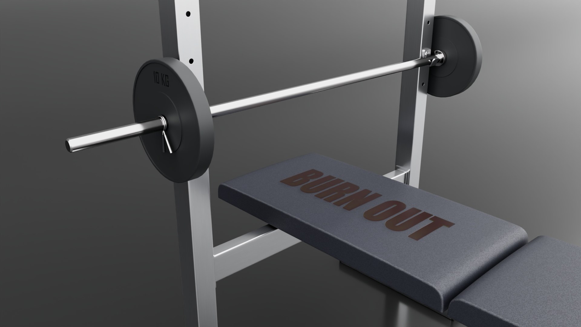 3D Bench Press - TurboSquid 2350845